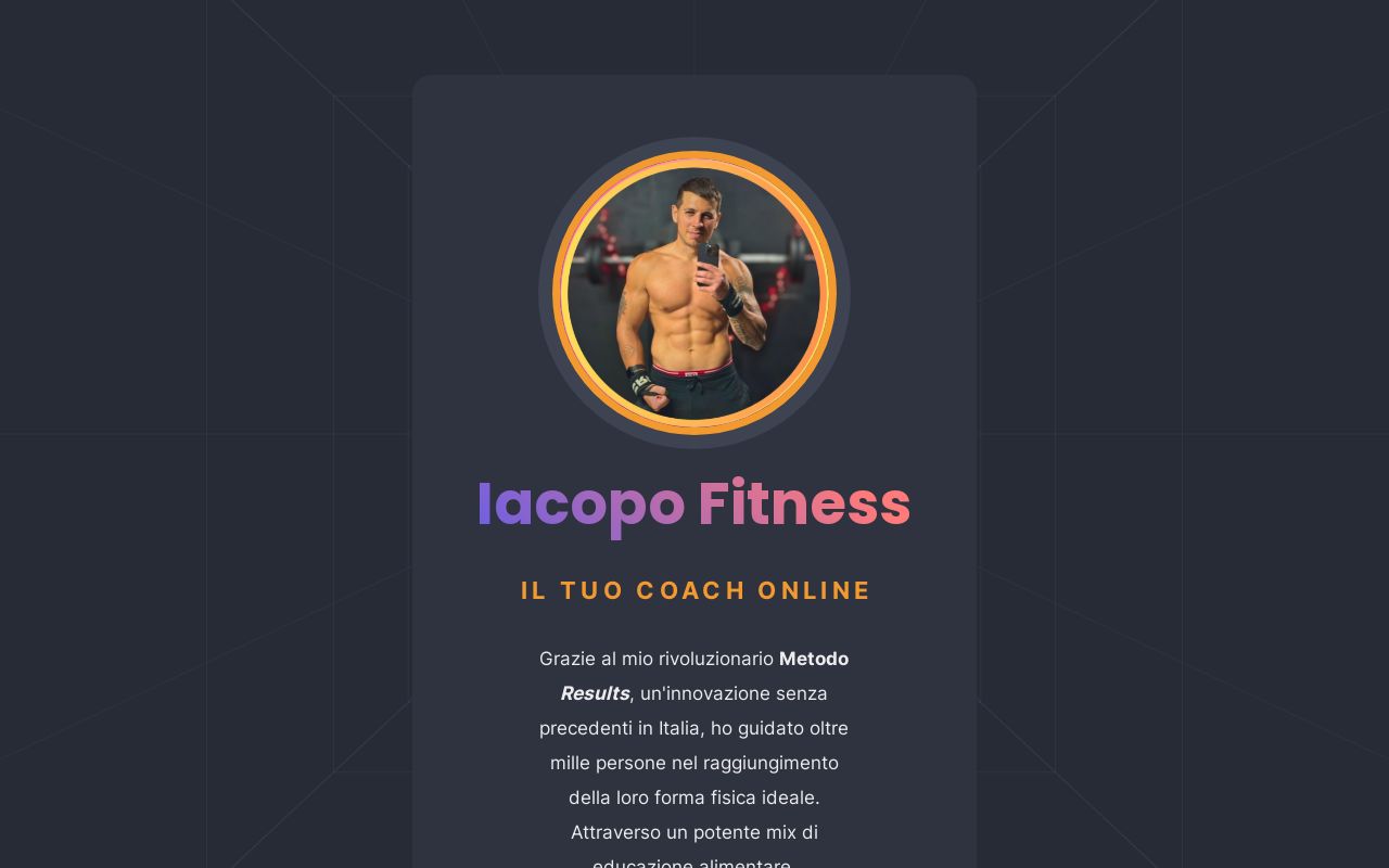 iacopo fitness